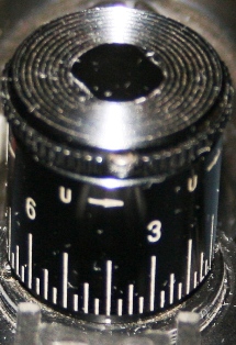 Elevation target turret.